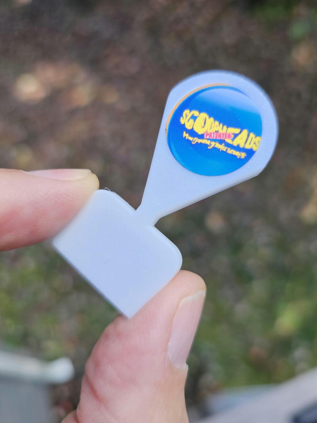 REAL SCOOPZ 3D Printed Double Scoop Design Grinder Size Finger Friendly ...