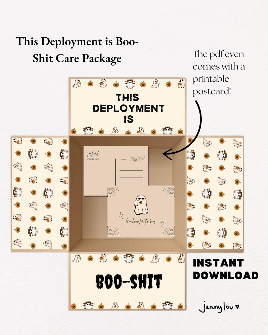 Deployed Care Packages | This Deployment is Boo-sh*t | Military Gift ...