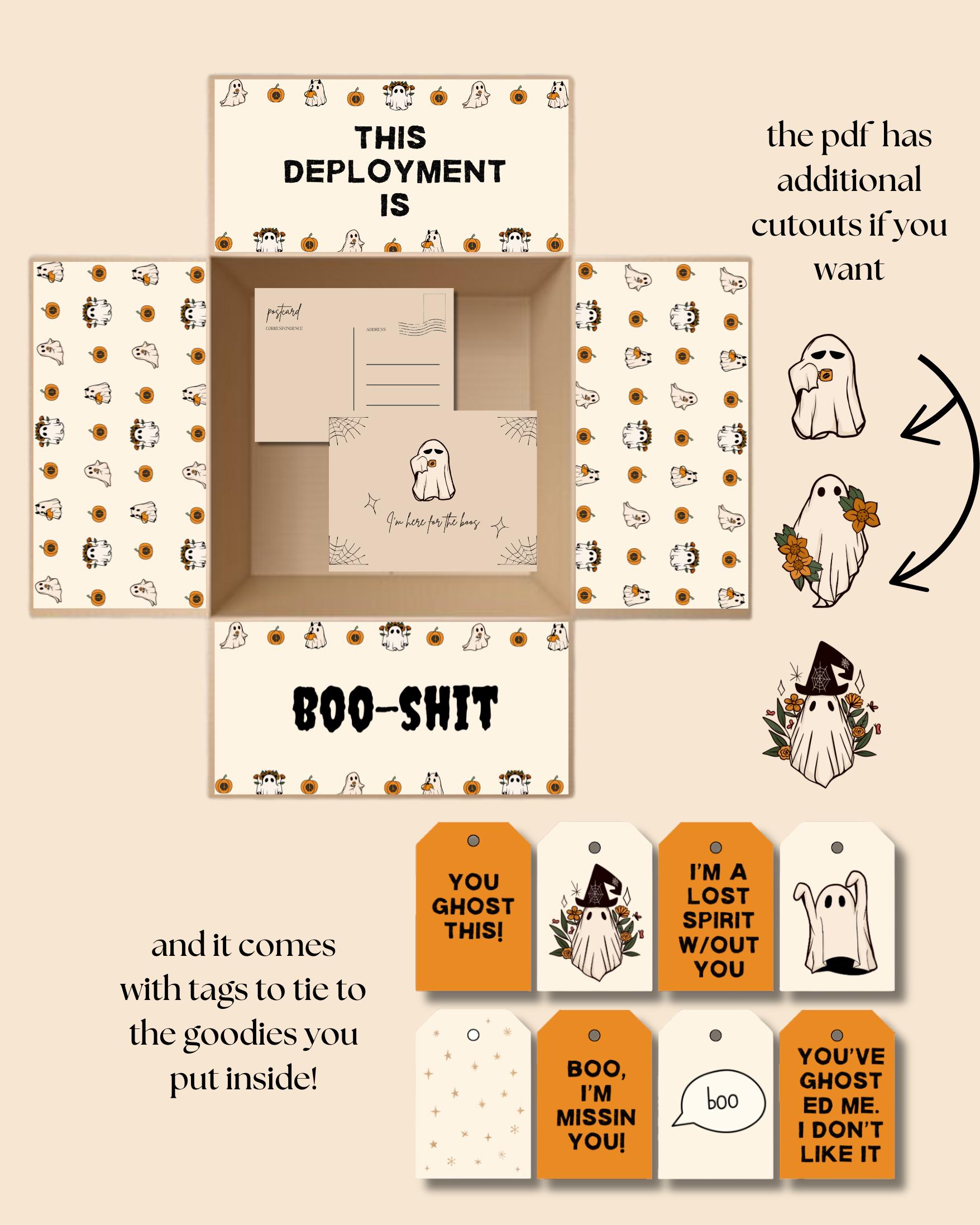 Deployed Care Packages | This Deployment is Boo-sh*t | Military Gift ...