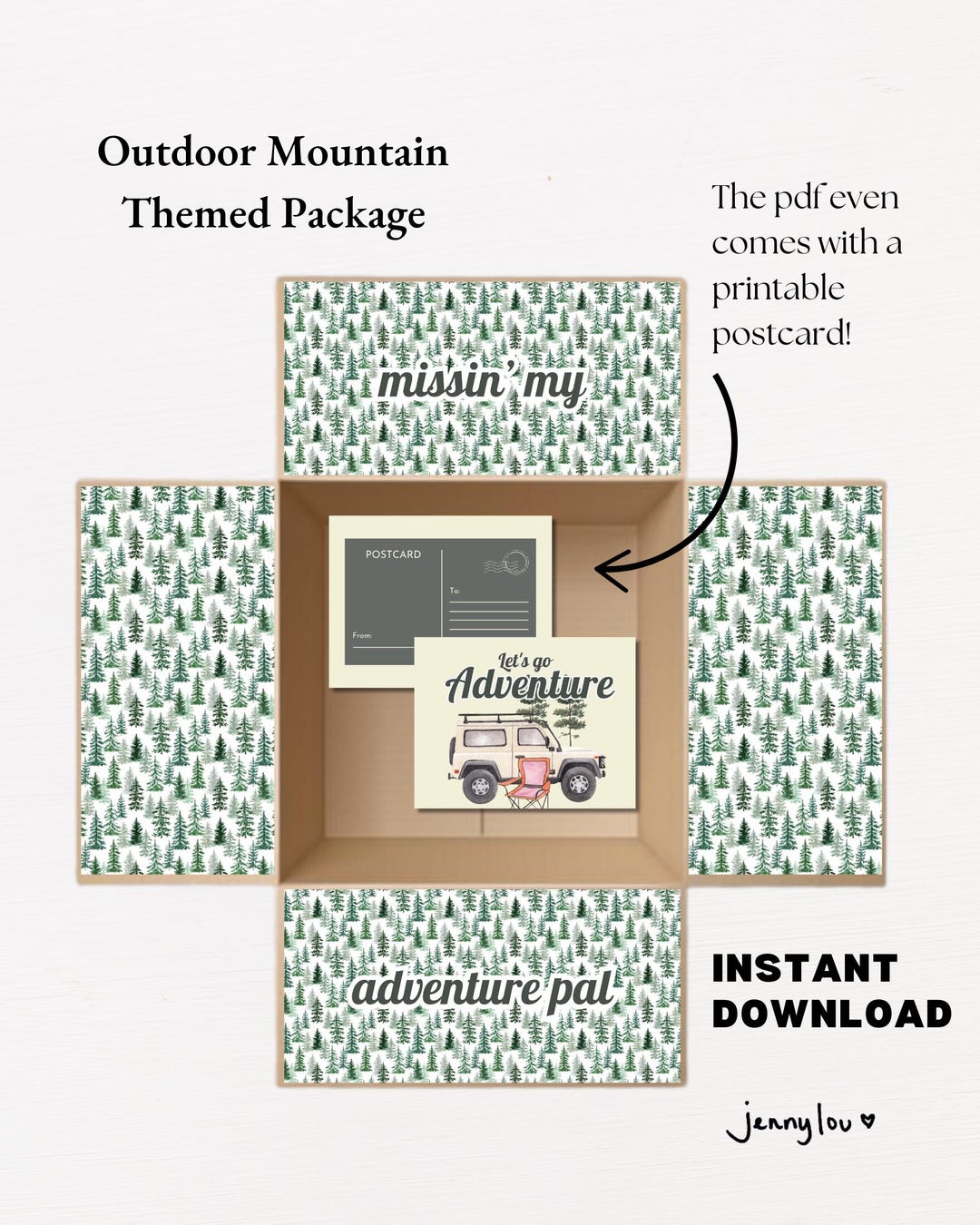 Outdoor Mountain Themed Care Package | Jeep Lovers | Mountains and ...