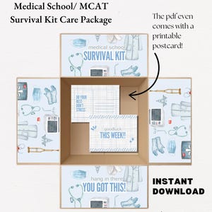 Medical School Survival Kit | MCAT Survival Kit | Instant Downloadable ...