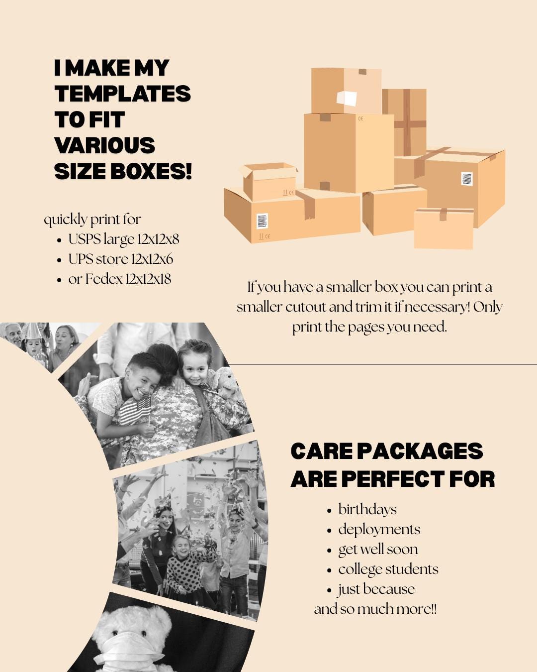Deployed Care Packages | This Deployment is Boo-sh*t | Military Gift ...
