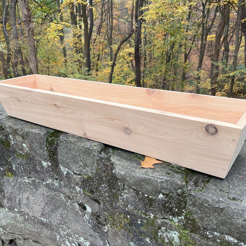 Cedar Window Boxes - Etsy