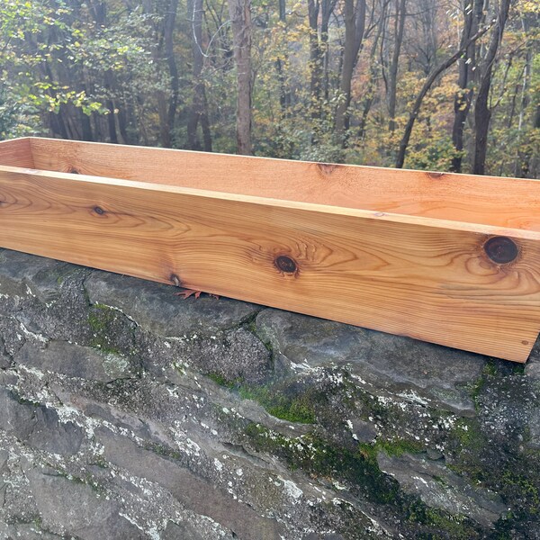 Cedar Window Boxes - Etsy