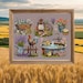 Garden Sampler Cross Stitch Pattern: Rustic Farmhouse Decor (PDF) - Etsy