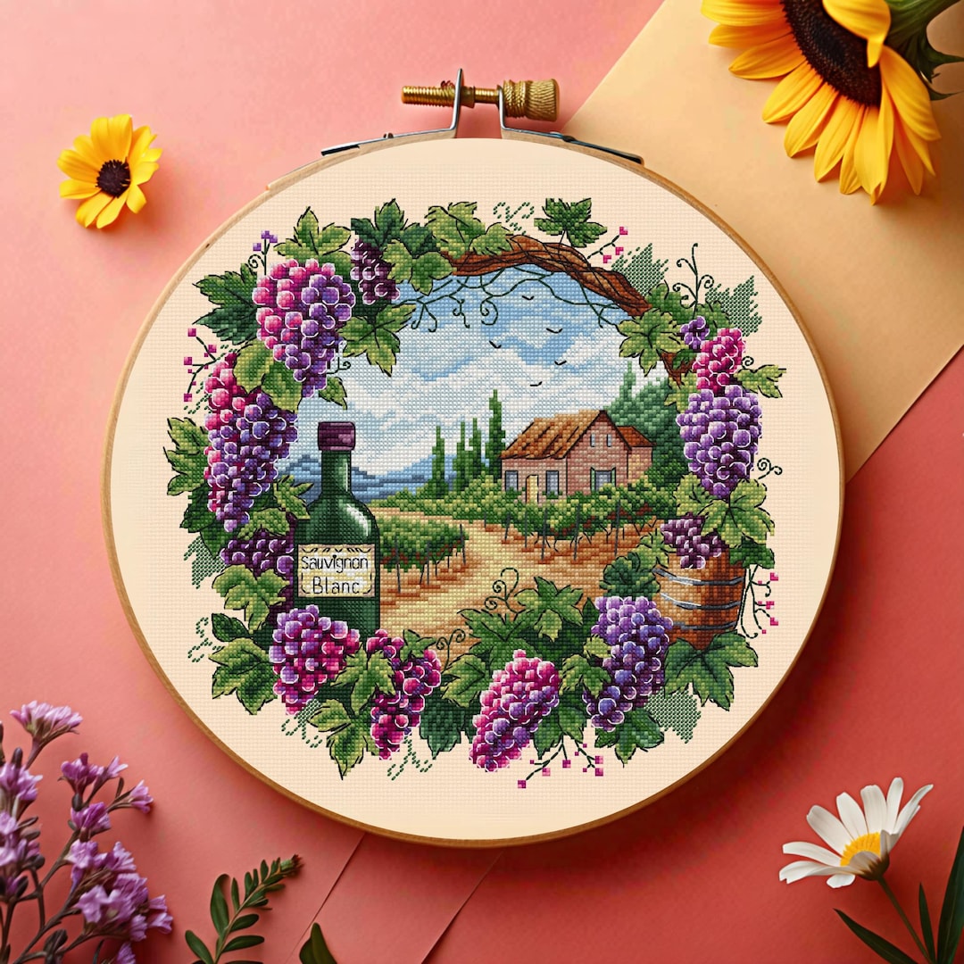 Sun-kissed Summer Cross Stitch Design - Instant Download Pattern - Etsy