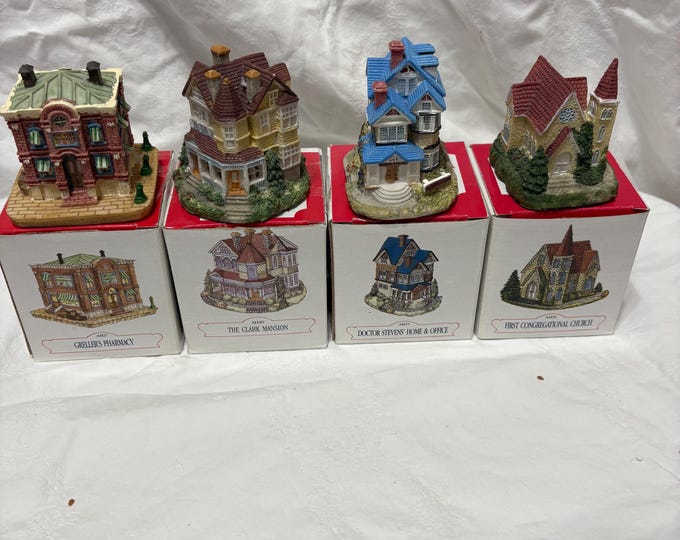 Miniature Collectible Buildings From the Liberty Falls Americana ...