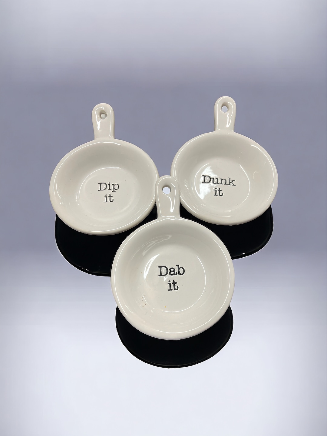 Dip, Dunk, Dab Dish Set - Etsy
