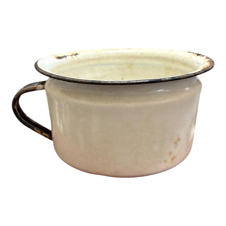 Antique Children’s Enamelware Chamber Pot - Etsy
