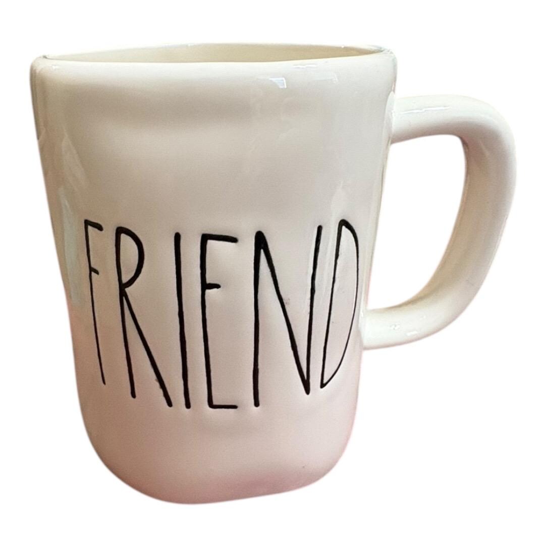 Rae Dunn Magenta M Stamp FRIEND Coffee Mug - Etsy