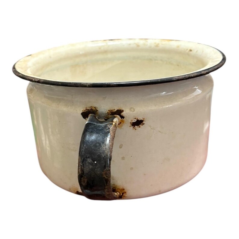 Antique Children’s Enamelware Chamber Pot - Etsy