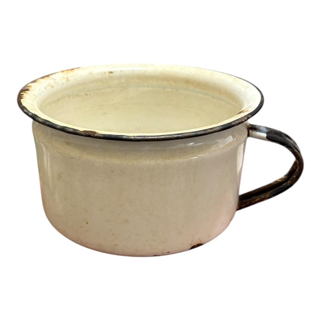 Antique Children’s Enamelware Chamber Pot - Etsy