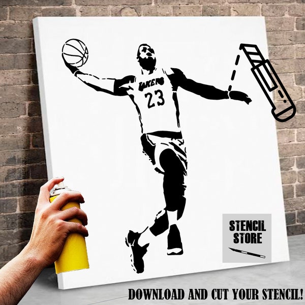 Lebron James Vector - Etsy