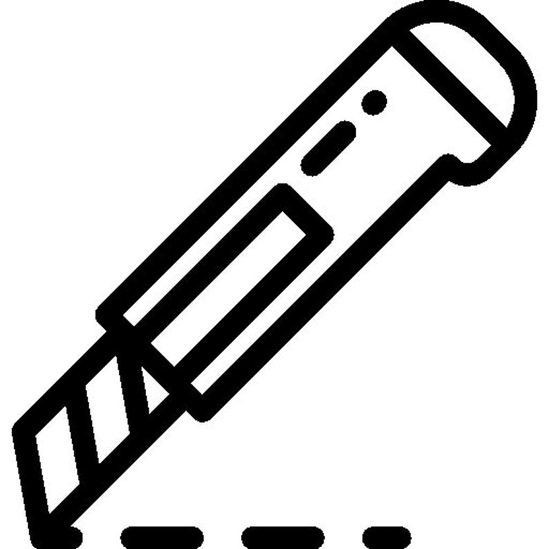 Simplified Digital Stencil for Beginners Al Pacino Scarface to Print ...