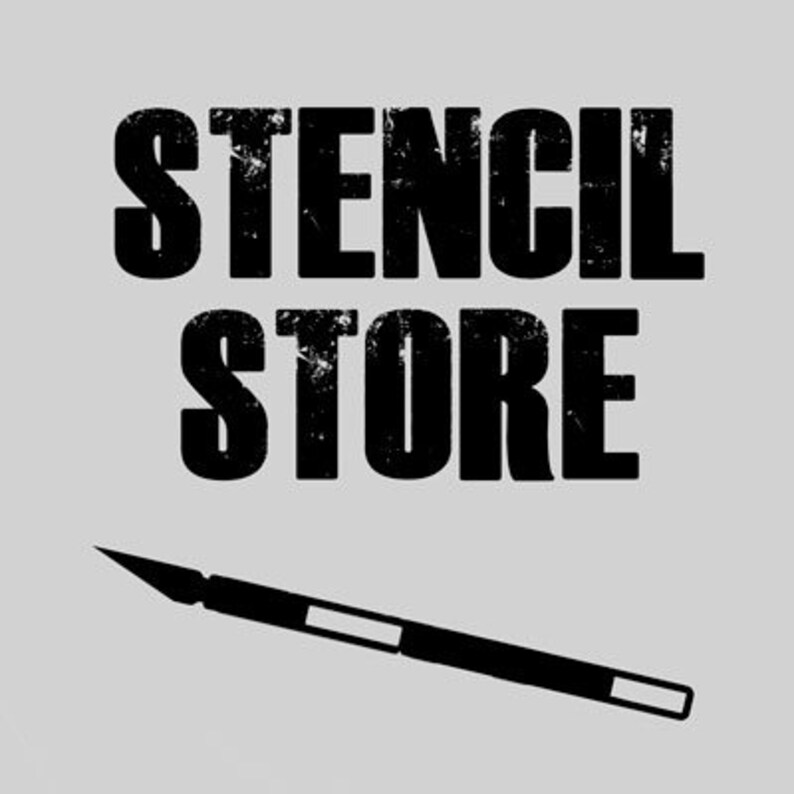 Simplified Digital Stencil for Beginners Al Pacino Scarface to Print ...
