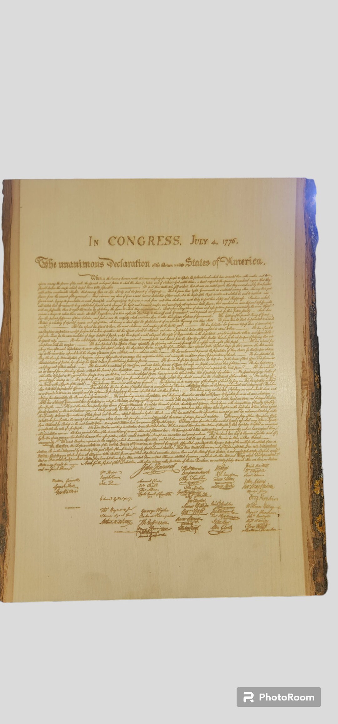 US Constitution Engraved on Walnut - Etsy
