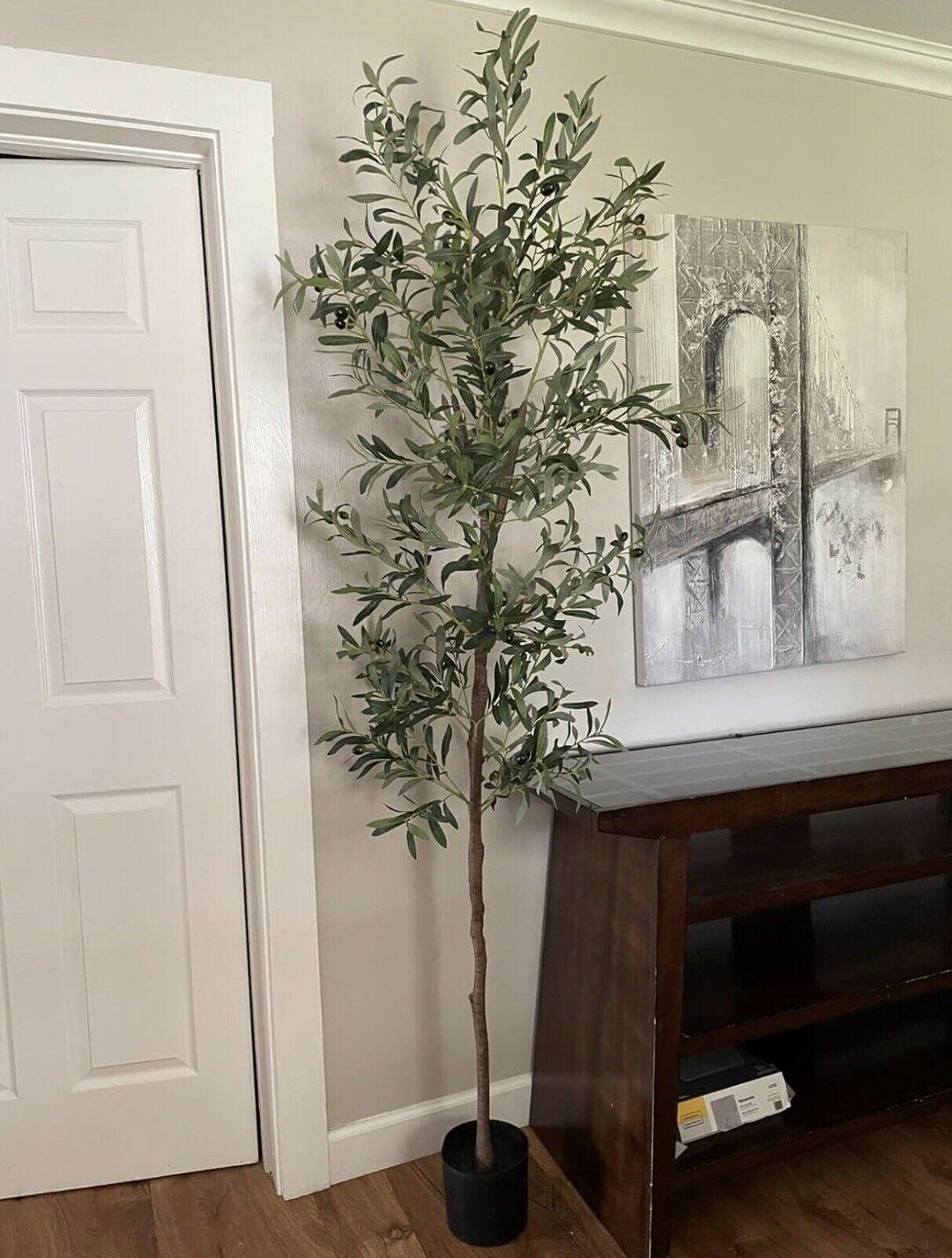 7FT Olive Tree 1048 Leaves and 40 Olives - Etsy