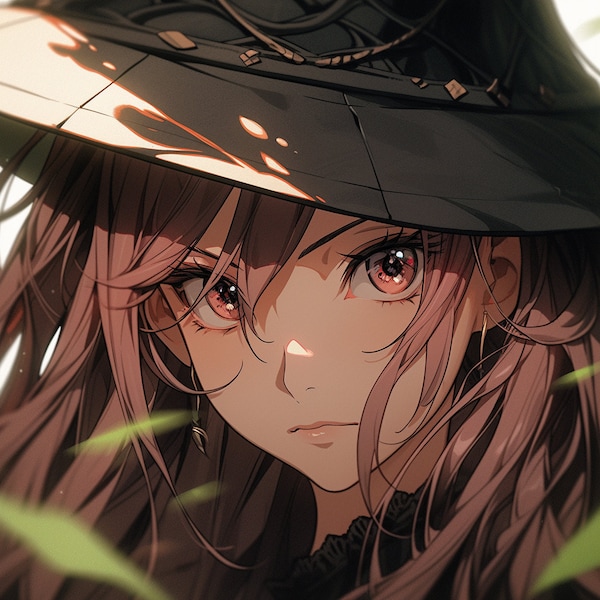 Anime Character Portrait - Etsy