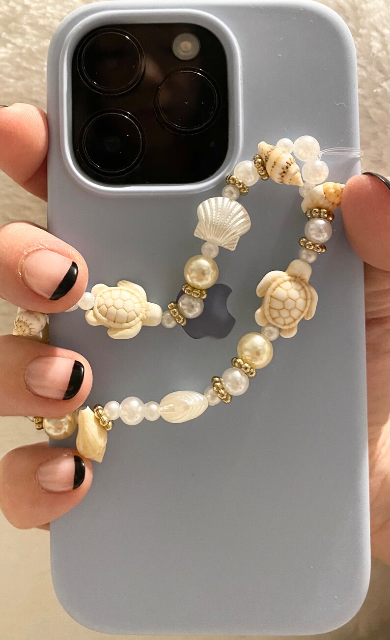 She Sells Sea Shells by the Seashore Phone Charm - Etsy