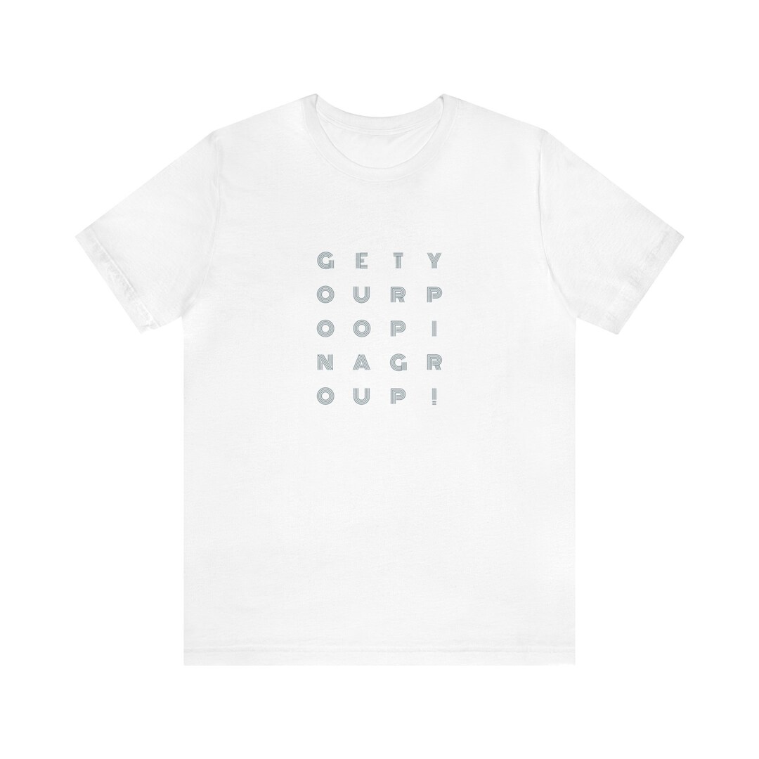 Get Your Poop in a Group Eye Chart Tee - Etsy