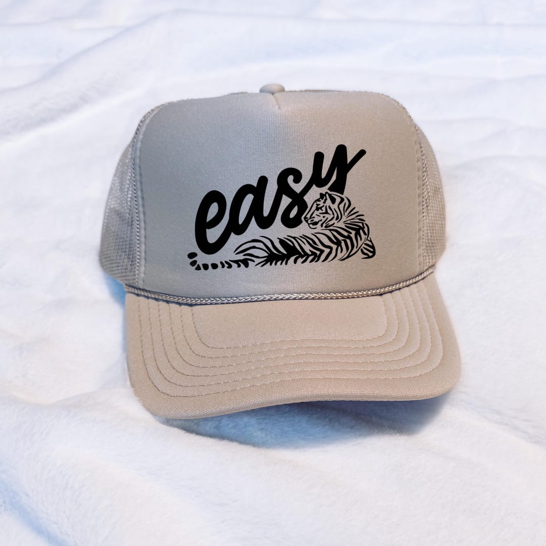 Easy Tiger Trucker Hat - Etsy