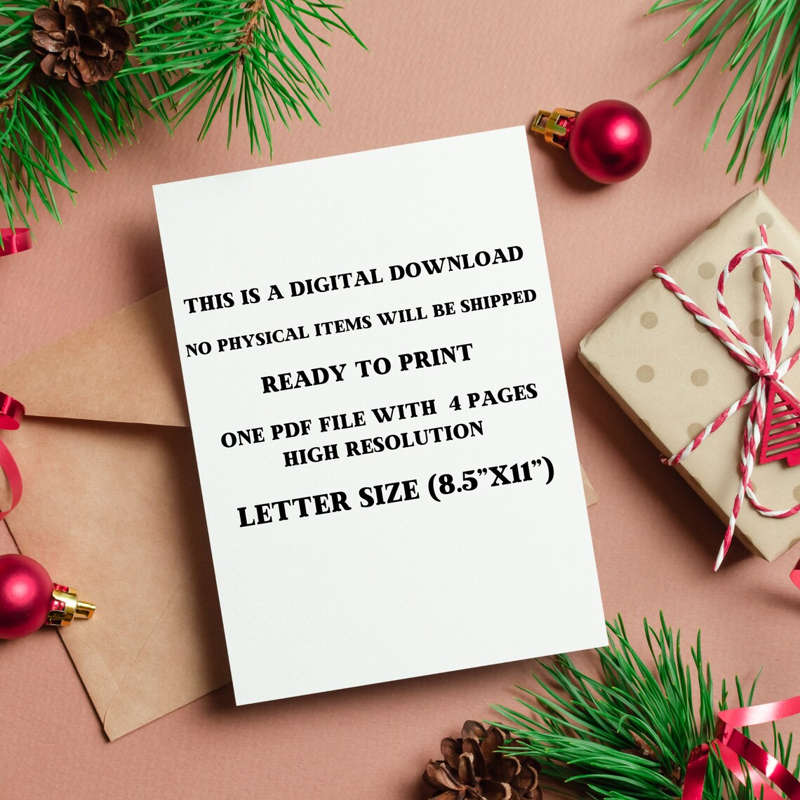 Printable Letter to Santa: Bring the Magic of Christmas to Life / 3 ...