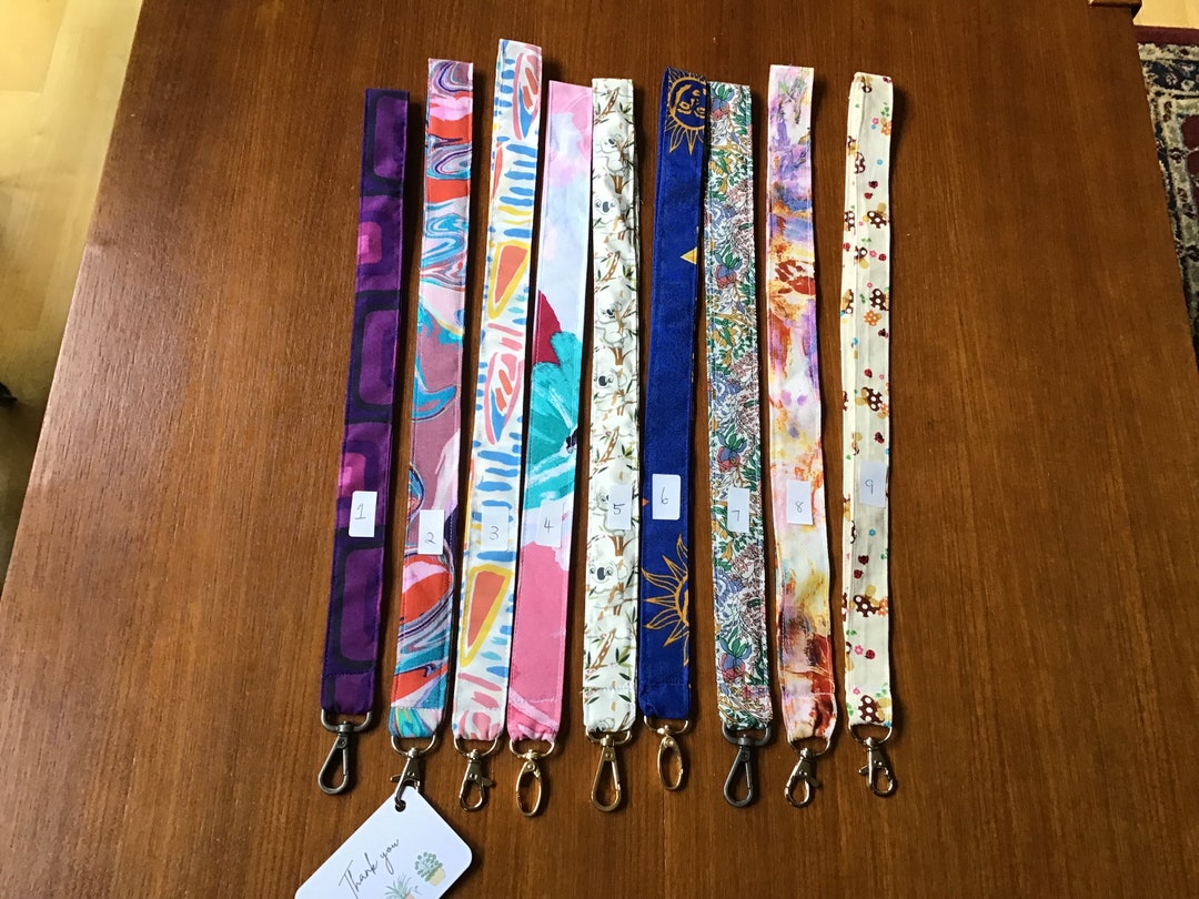 New Product. Lanyards Handmade, Beautiful Variety of Cotton Fabrics ...
