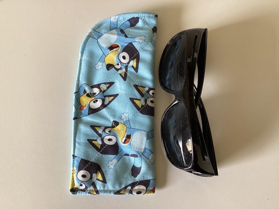 Glasses Pouch Bluey Fabric - Etsy