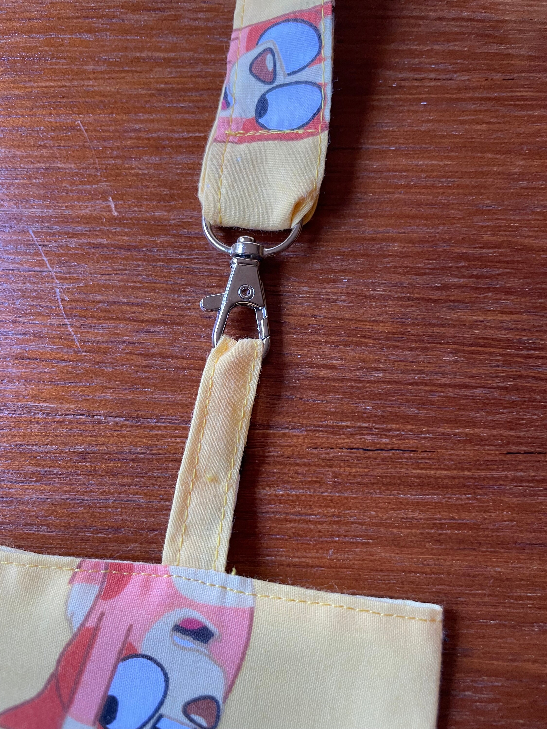 Bluey Fabric Lanyard and Removable Phone Holder ,pen Holder, Card ...