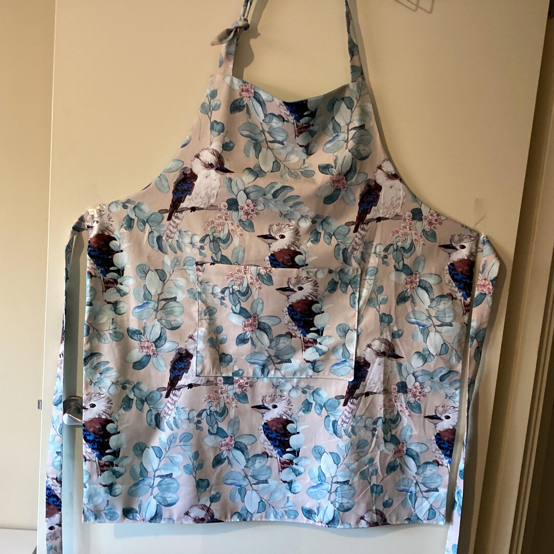 Australian Kookaburra Design Handmade Full Apron - Etsy
