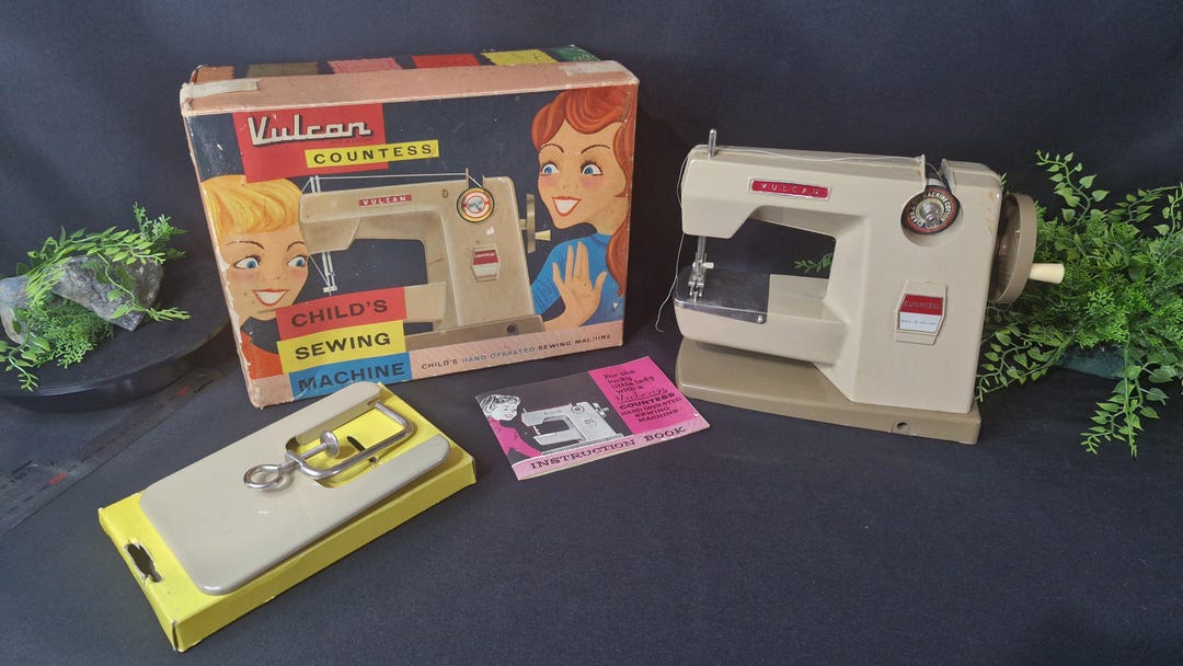 Vulcan Countess Childs Sewing Machine. Hand Operated. - Etsy