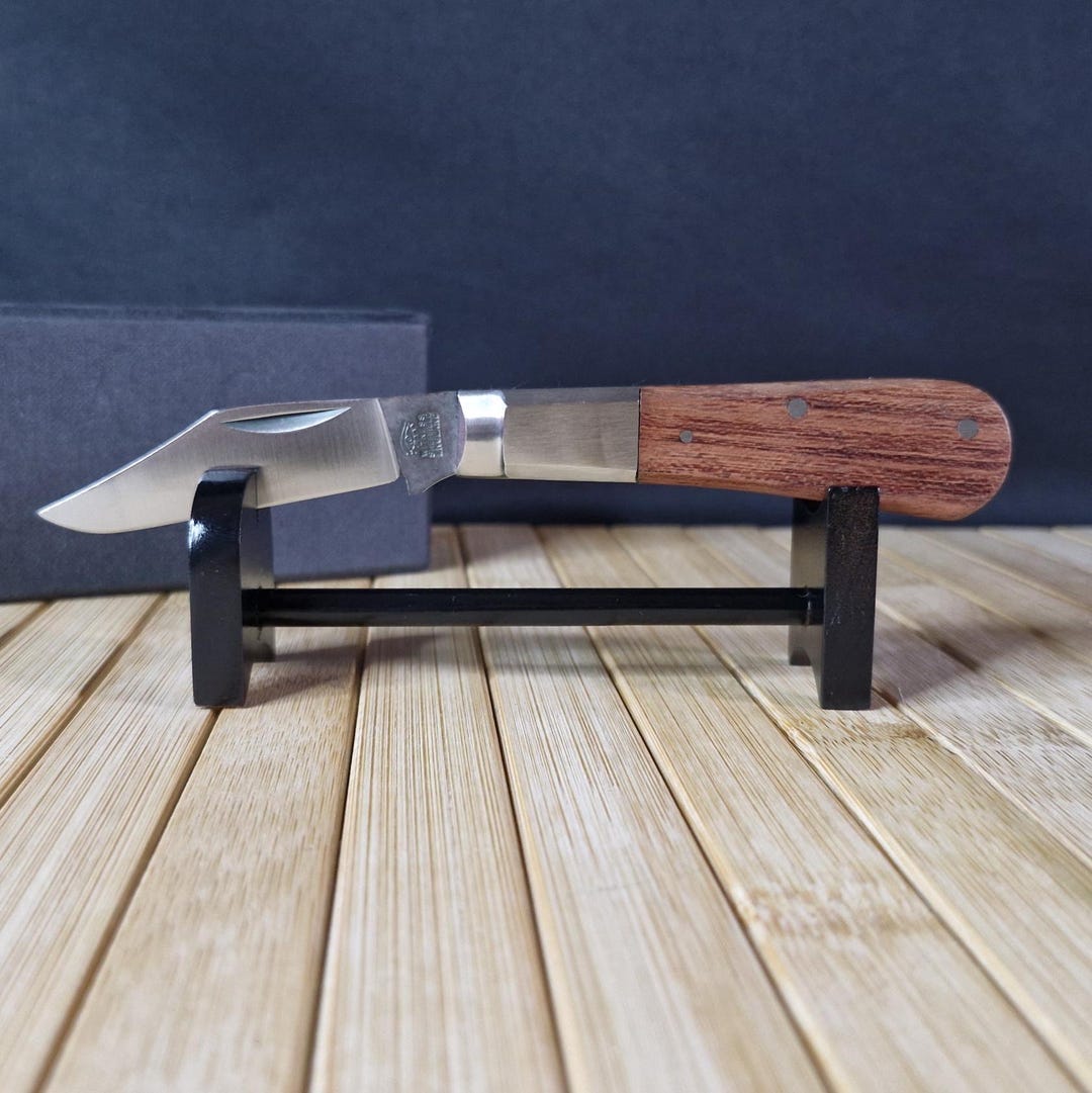 Taylor's Eye Witness Barlow Pocket Knife. Hardwood Handle. - Etsy