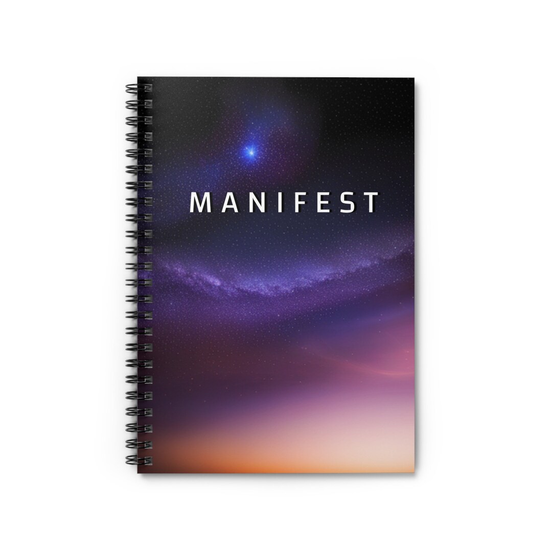 Manifest 2024 Spiral Notebook - Etsy