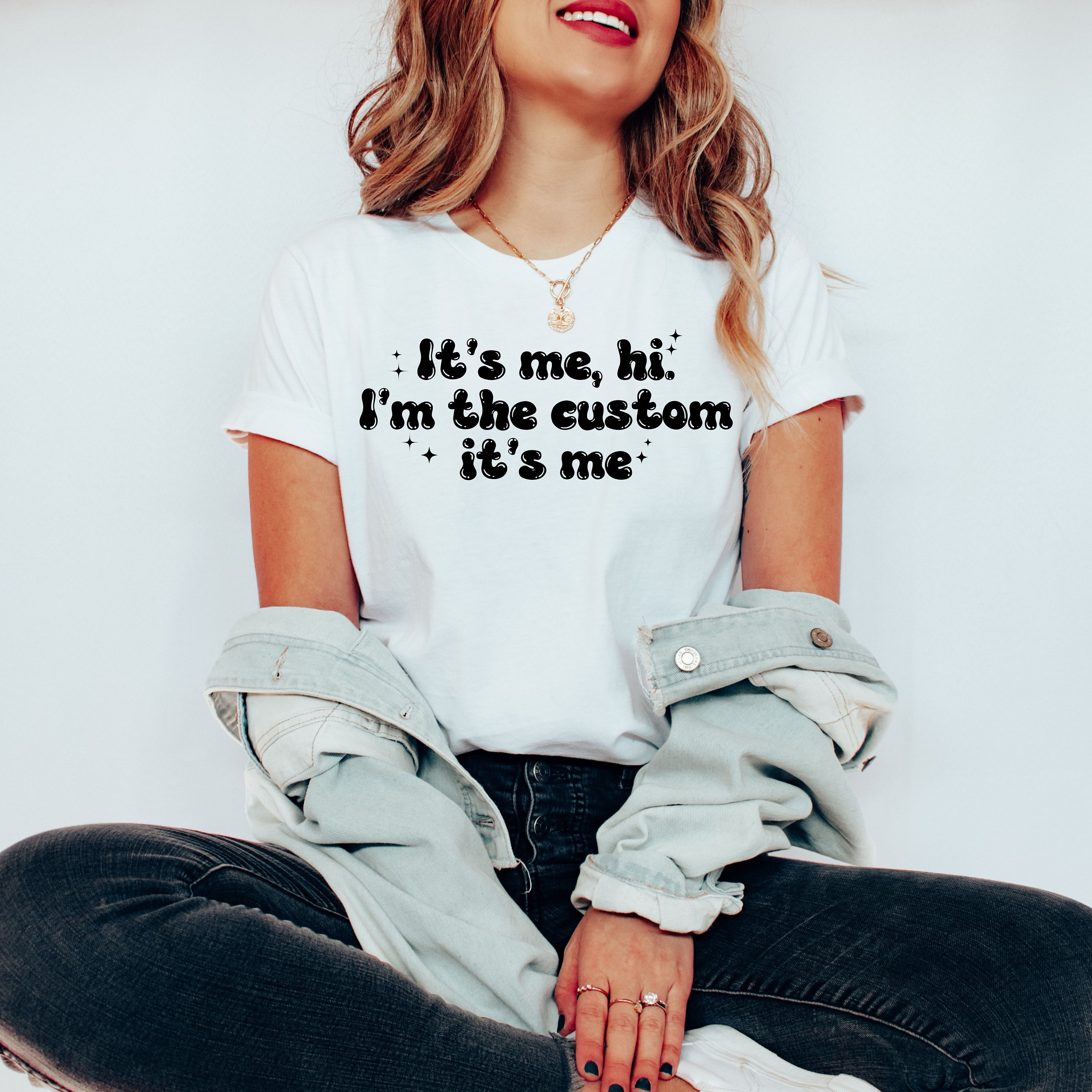 Custom Its Me Hi Im the Mama Its Me Shirt, Im the Cool Aunti, Im the ...
