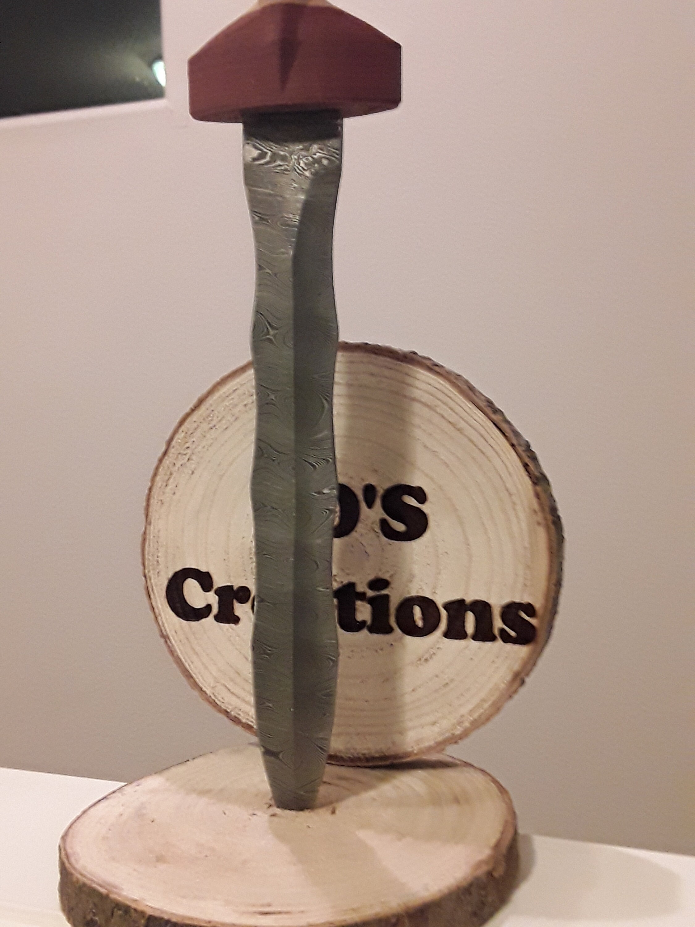 Damascus Steel Gladius Mini Sword - Etsy