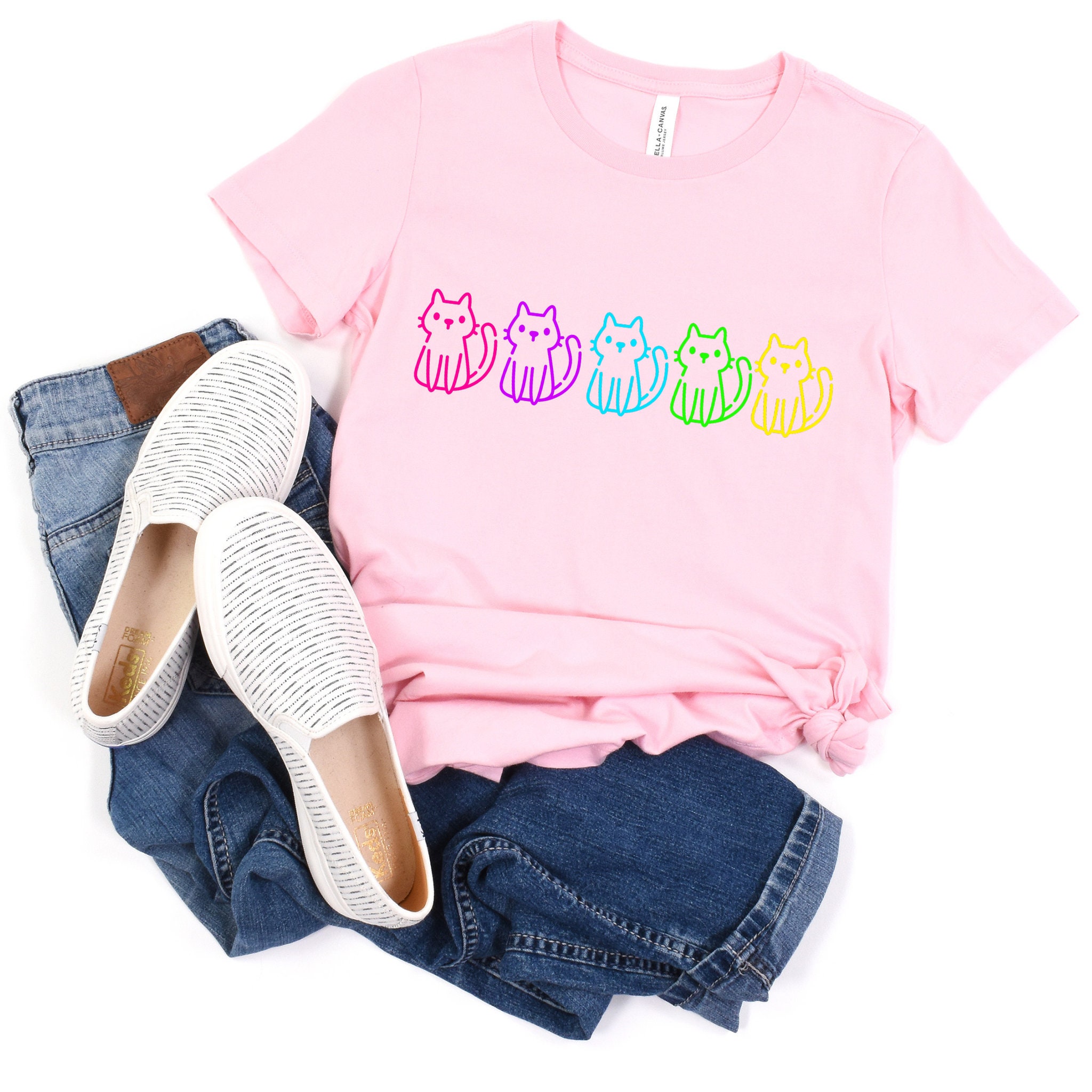 Subtle LGBTQ Cat Shirt Queer Pride 2024 Shirt Discreet LGBTQ Pride ...