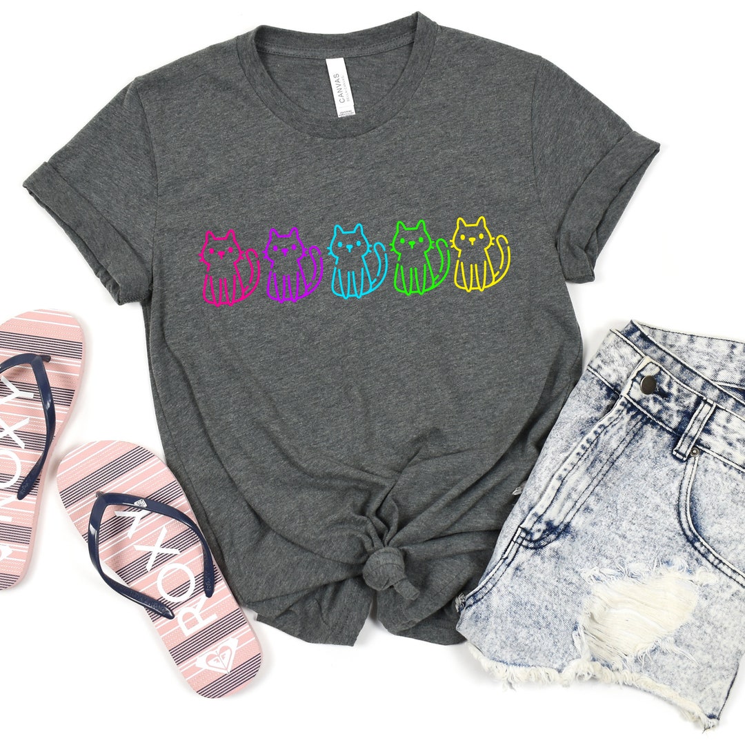 Subtle LGBTQ Cat Shirt Queer Pride 2024 Shirt Discreet LGBTQ Pride ...
