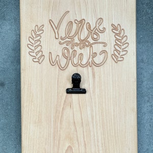 Verse of the Week Board | Bible Memory | Christian Signs | Faith Based ...