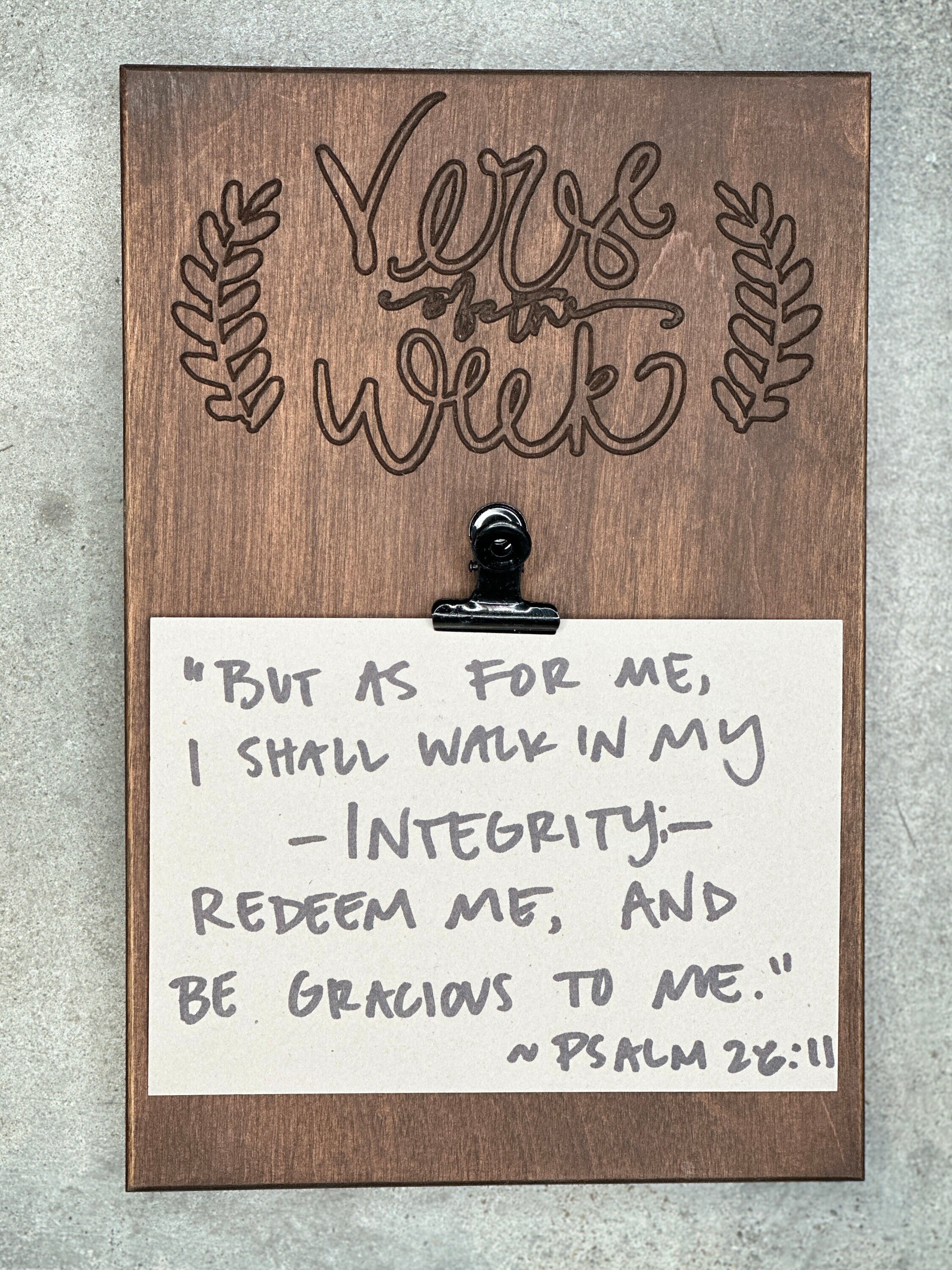 Verse of the Week Board Scripture Memory Bible Memory - Etsy