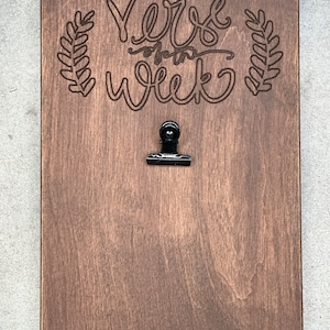 Verse of the Week Board Scripture Memory Bible Memory - Etsy