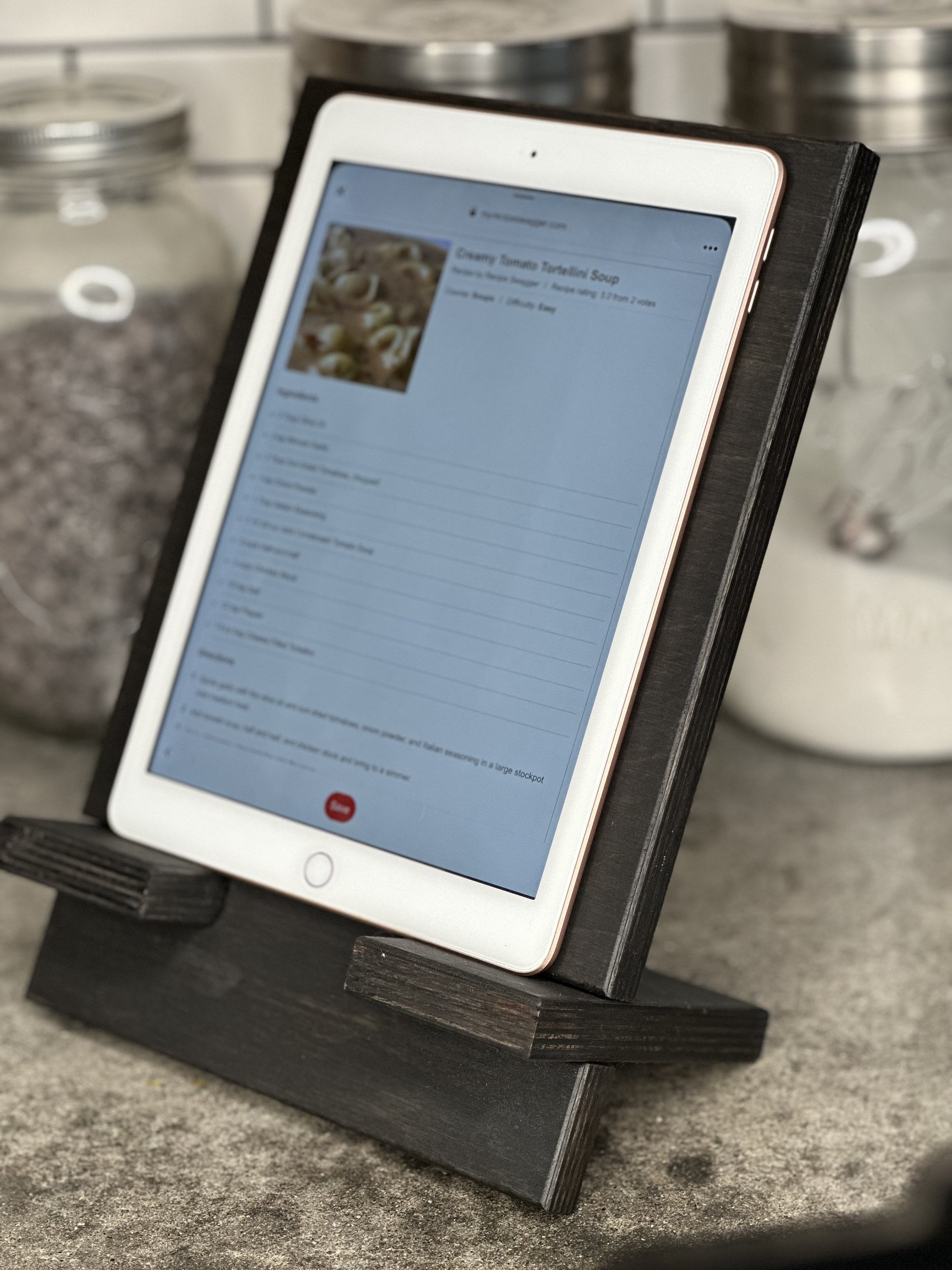 IPad Holder With Conversion Chart Stand | Kitchen Christmas Gift ...