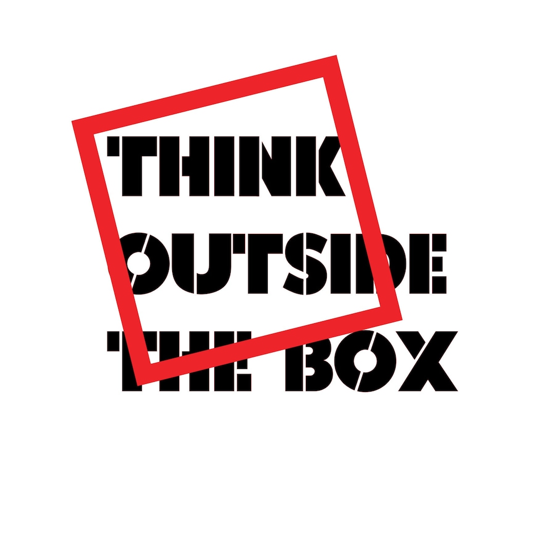 Think Outside the Box - SVG - Etsy