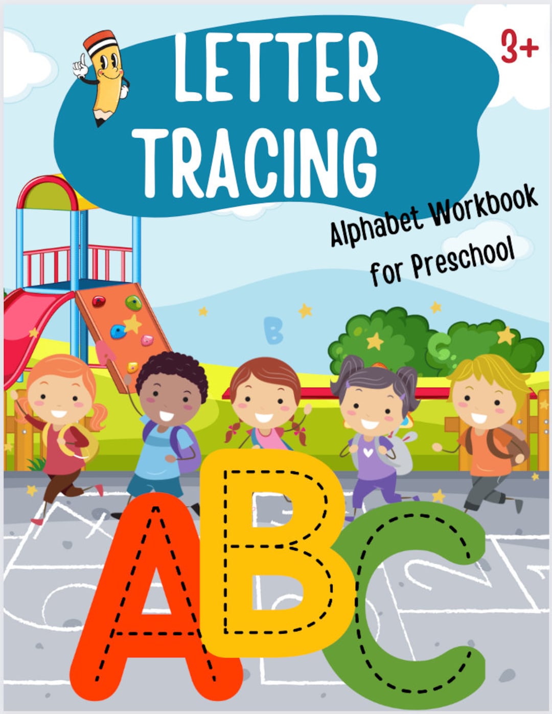 Letter Tracing Workbook for Preschoolers 3 - Etsy