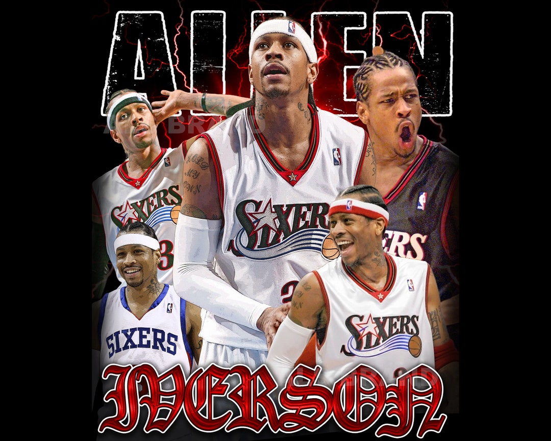 Allen Iverson Png , Ready to Print, Printable Design, Artist, 90s, Rap ...