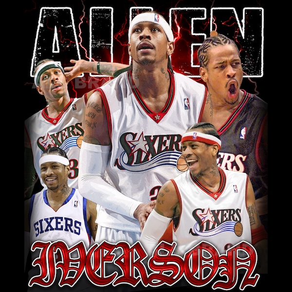 Allen Iverson Svg - Etsy