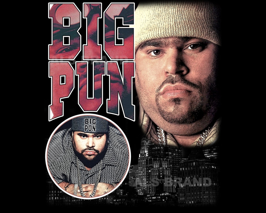 Big Pun Png Ready to Print, Printable Design, Artist, 90s, Rap Tee ...