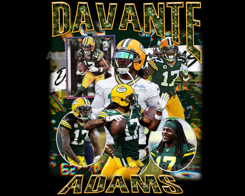 Davante Adams PNG , Ready to Print, Printable Design, Hiphop Artist ...