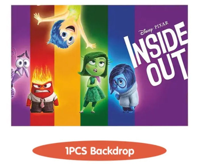 New 2024 Disney Inside Out 2 Birthday Party Decoration Paper Cups ...