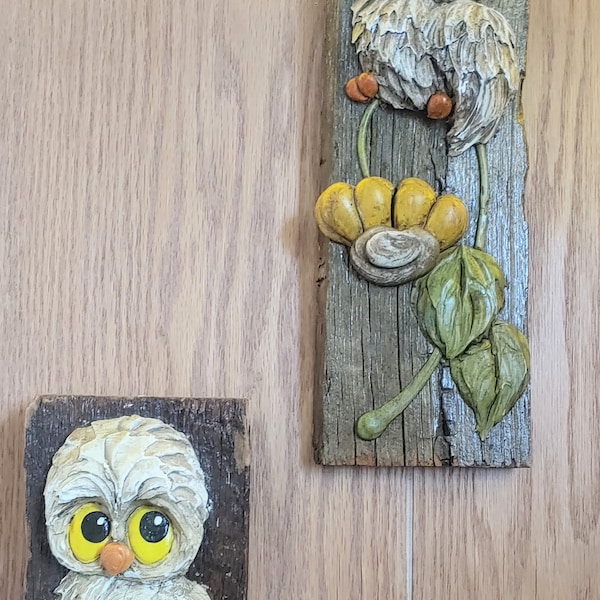 Owl Wall Plaque - Etsy
