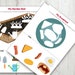 Printable DIY Toddler Cut and Paste, Learning Book, Busy Book ...